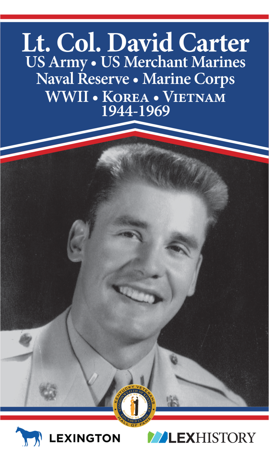 Veterans-Carter-David – Lexington History Museum